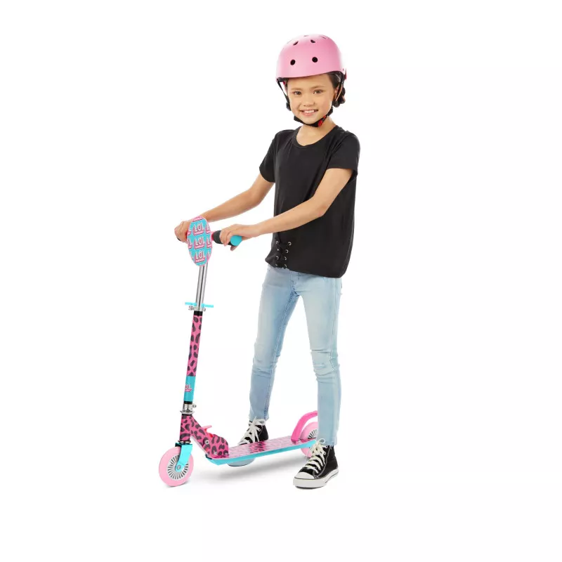 L.O.L. Surprise: Folding Kick Scooter- Leopard