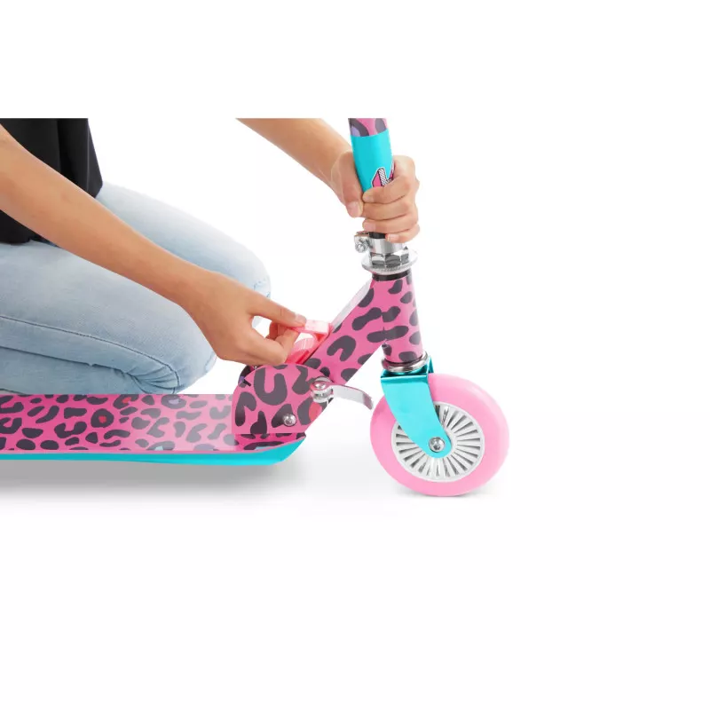 L.O.L. Surprise: Folding Kick Scooter- Leopard