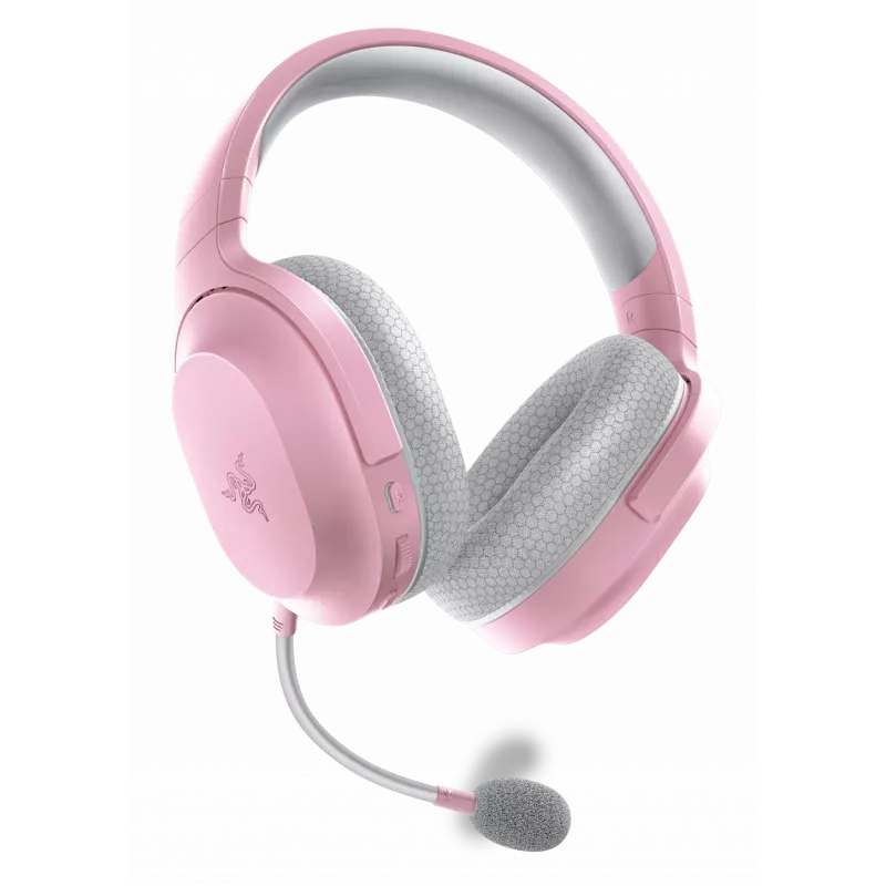 INF Razer Gaming Headset Barracuda X Indbygget mikrofon, Quartz Pink,