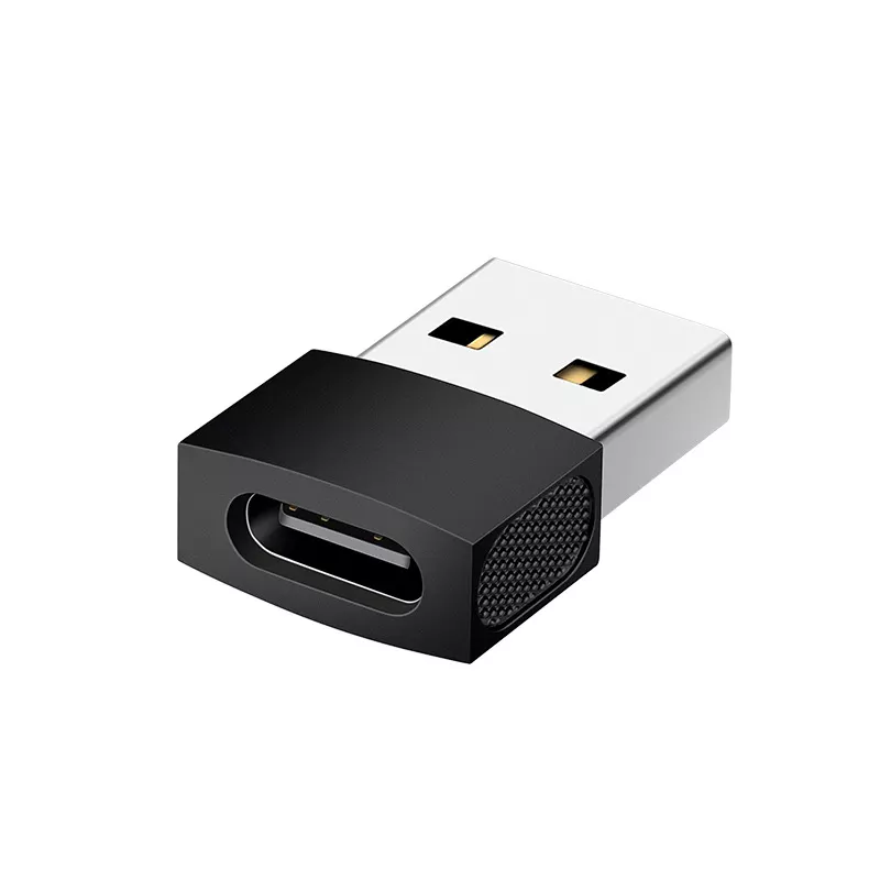 USB-C til USB-adapter color Sort