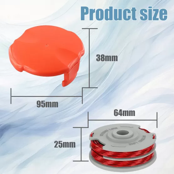 INF Trimmerspole Flymo Contour 500 XT, Power Contour 600HD, Power Trim