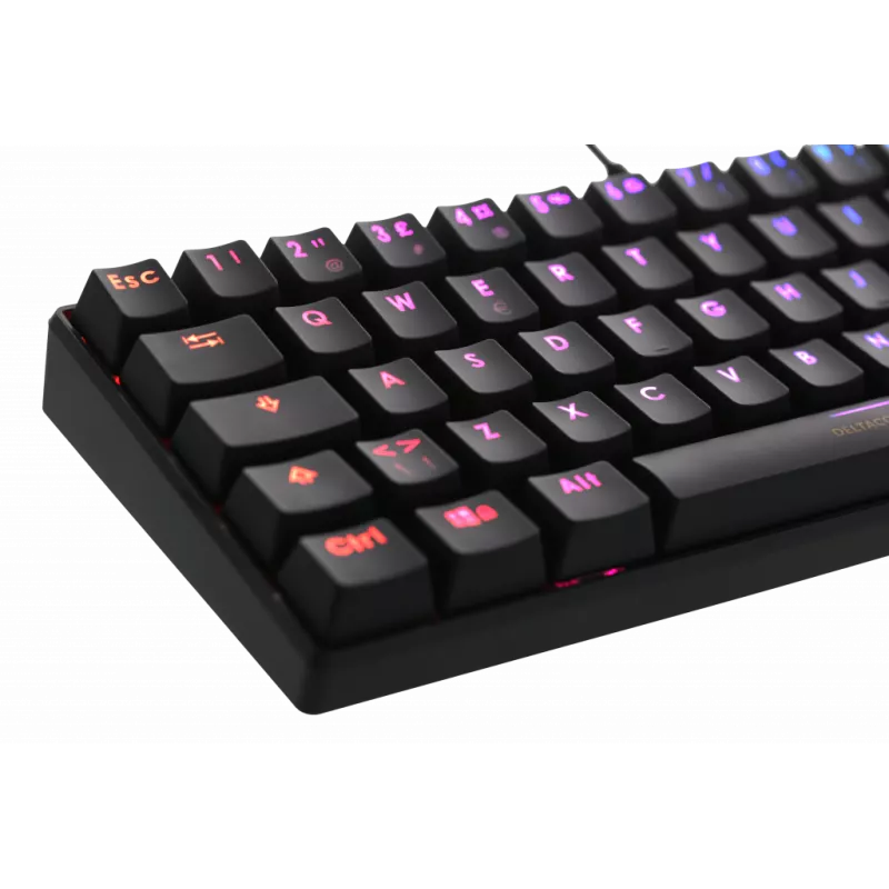 Mini mechanical keyboard 60% PANNordic RGB brown switch