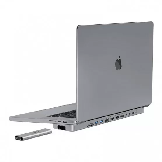 INF USB-C dockingstation / Hub til MacBook Pro 13" / 14" INVZI MagHub