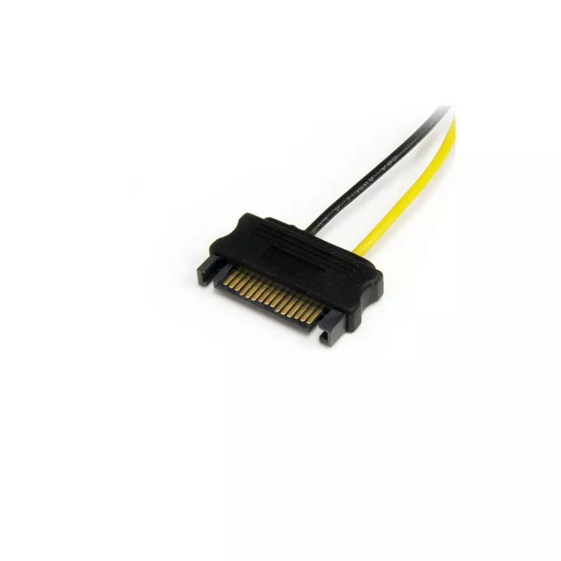 StarTech.com SATPCIEXADAP, 0,15 m, SATA 15-stik, PCI-E (6-pin),