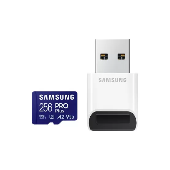 Hukommelseskort Samsung PRO Plus micro SDXC 256 GB U3 A2 V30