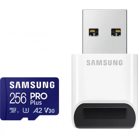 Hukommelseskort Samsung PRO Plus micro SDXC 256 GB U3 A2 V30