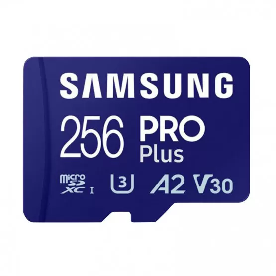 Hukommelseskort Samsung PRO Plus micro SDXC 256 GB U3 A2 V30