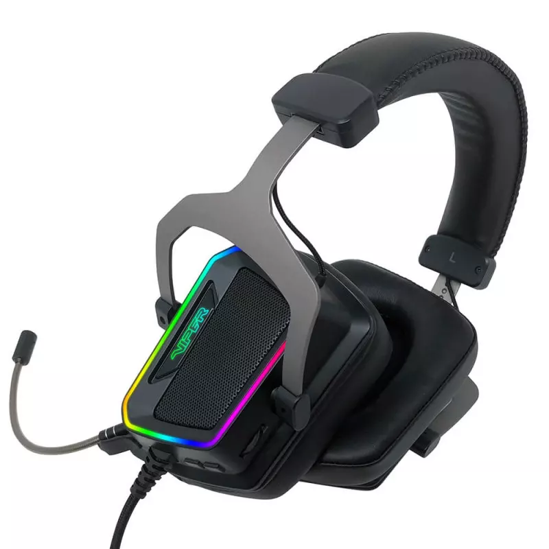 VIPER Gaming Headset V380 Stereo Virtual 7.1 Surround RGB