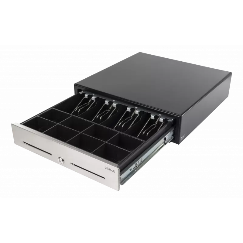 Cashier box elec opening 4+8 compart. Epson receipts printer