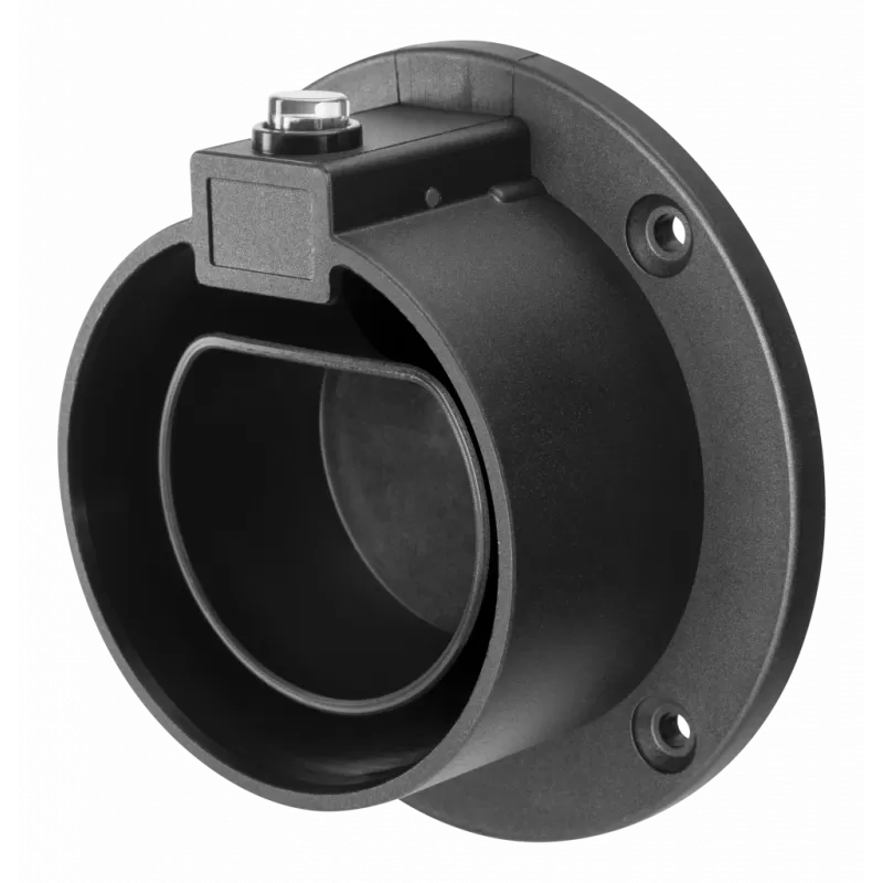 INF Wall bracket Type 2 charging connector black